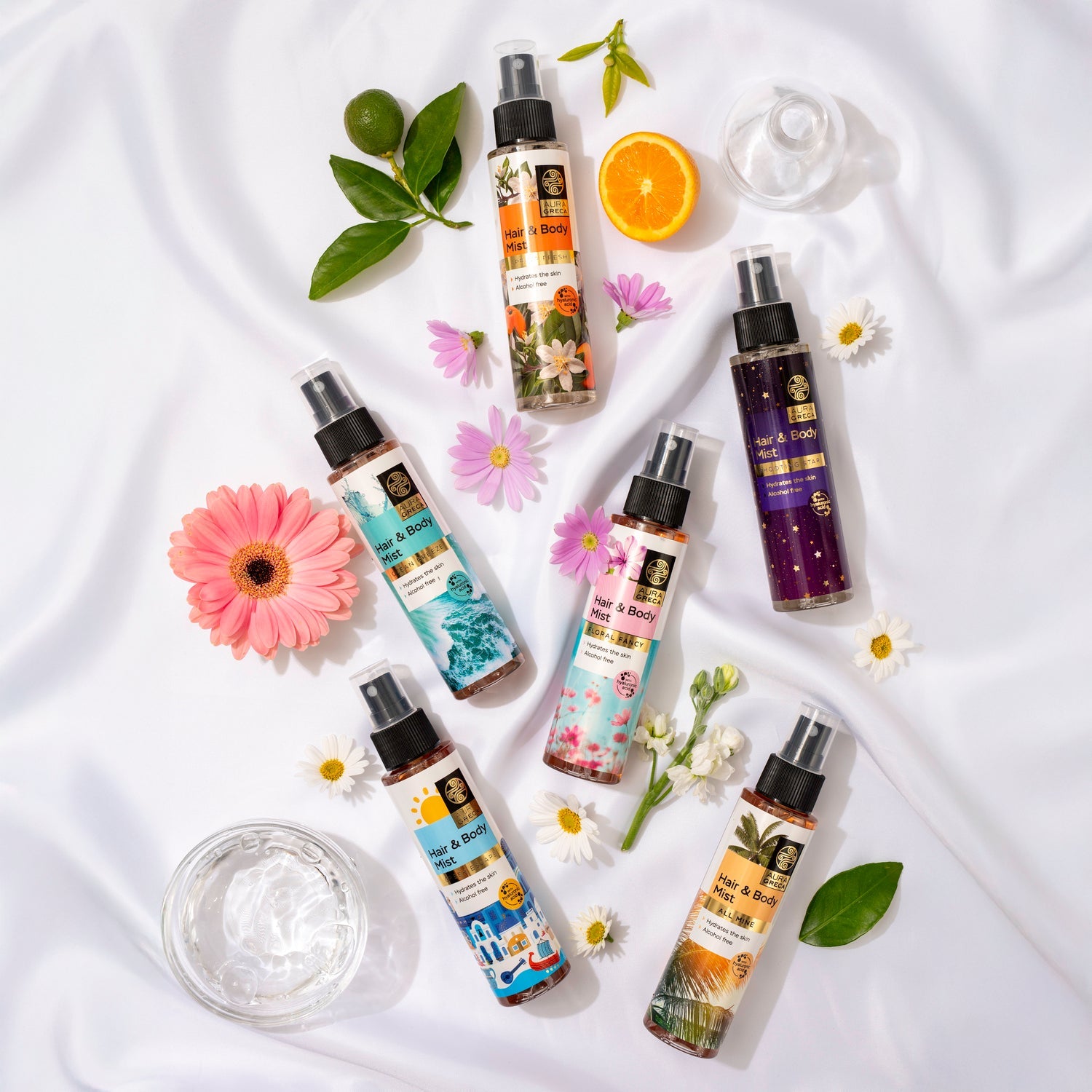 Hair & Body Mists – AURA GRECA